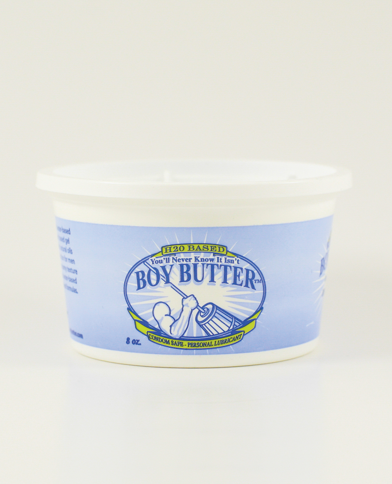 Boy Butter H2O - 8 oz Tub - Phareros - Adult Toys, Sex Toys & Lingerie