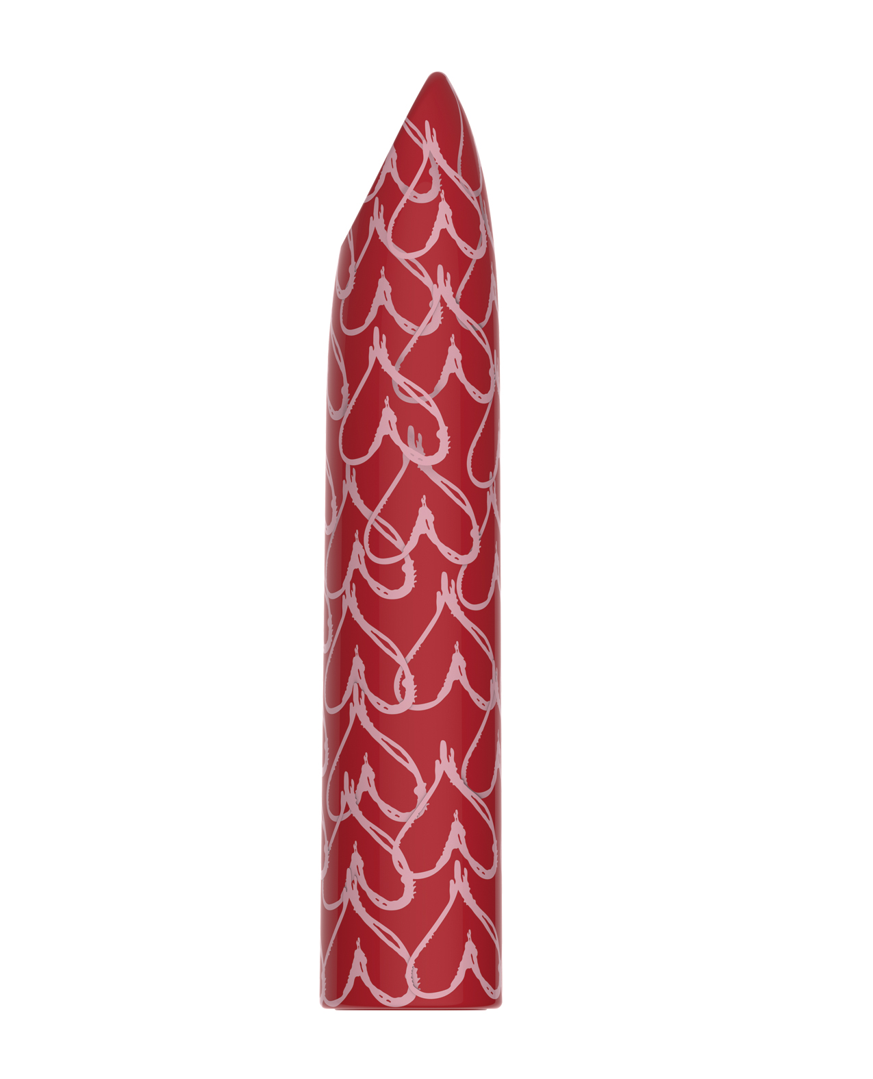 Luv Inc. Graffiti Heart Bullet - Red - Phareros - Adult Toys, Sex Toys ...